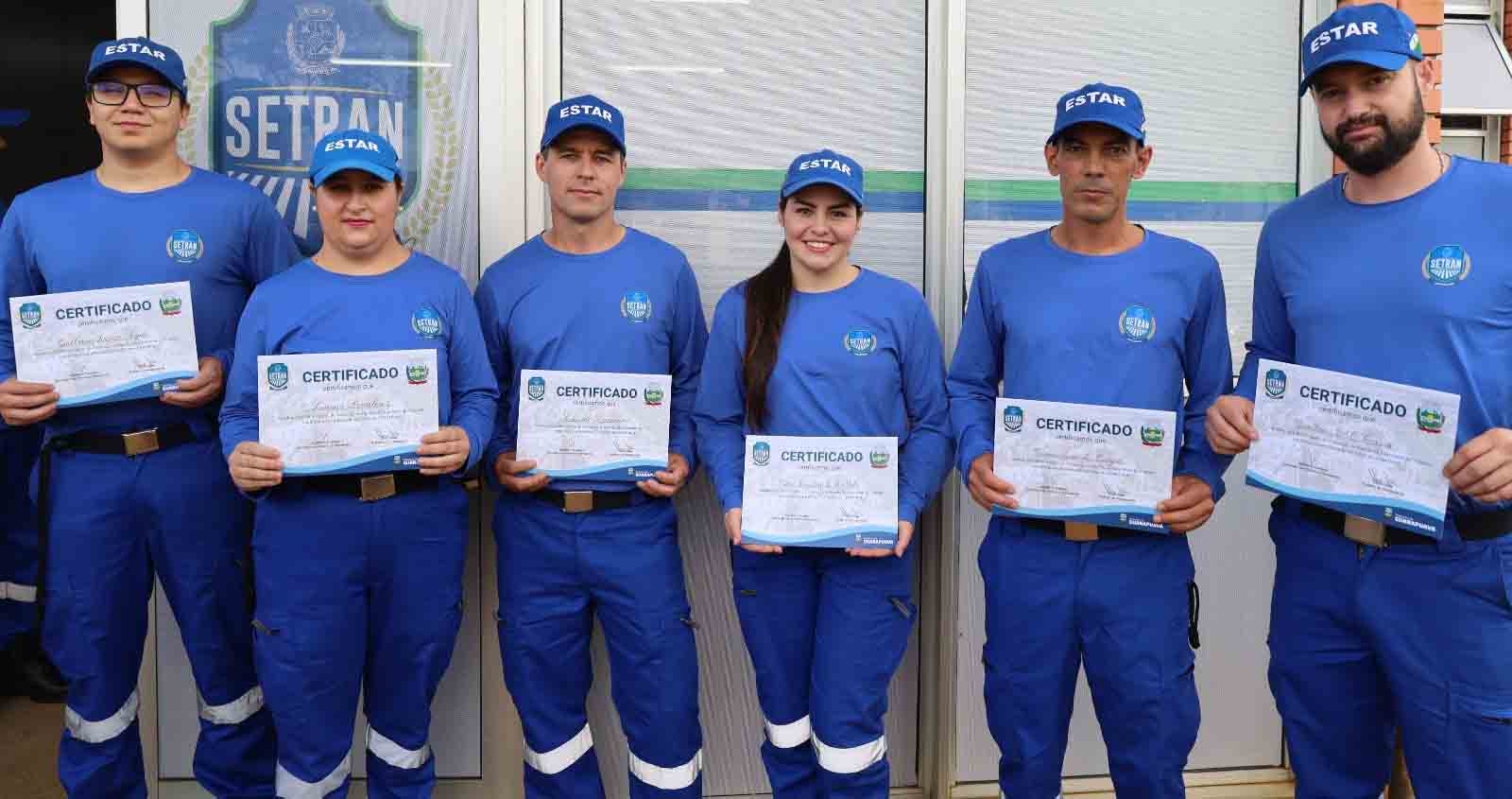 Guarapuava: Setran entrega certificados e dá posse a novos agentes de ...